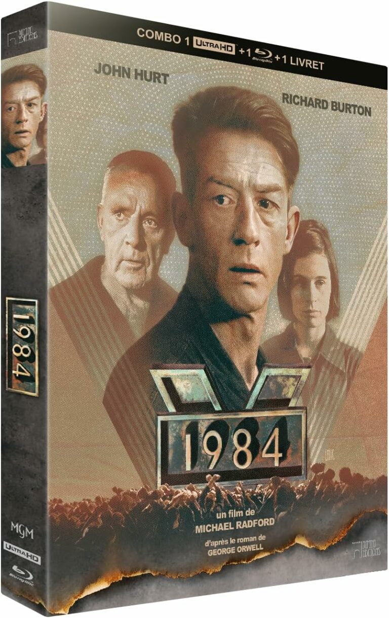 Jeu-concours : 1984 de Michael Radford | 2 combo 4K Ultra HD + Blu-ray + Livret de 40 pages à ...