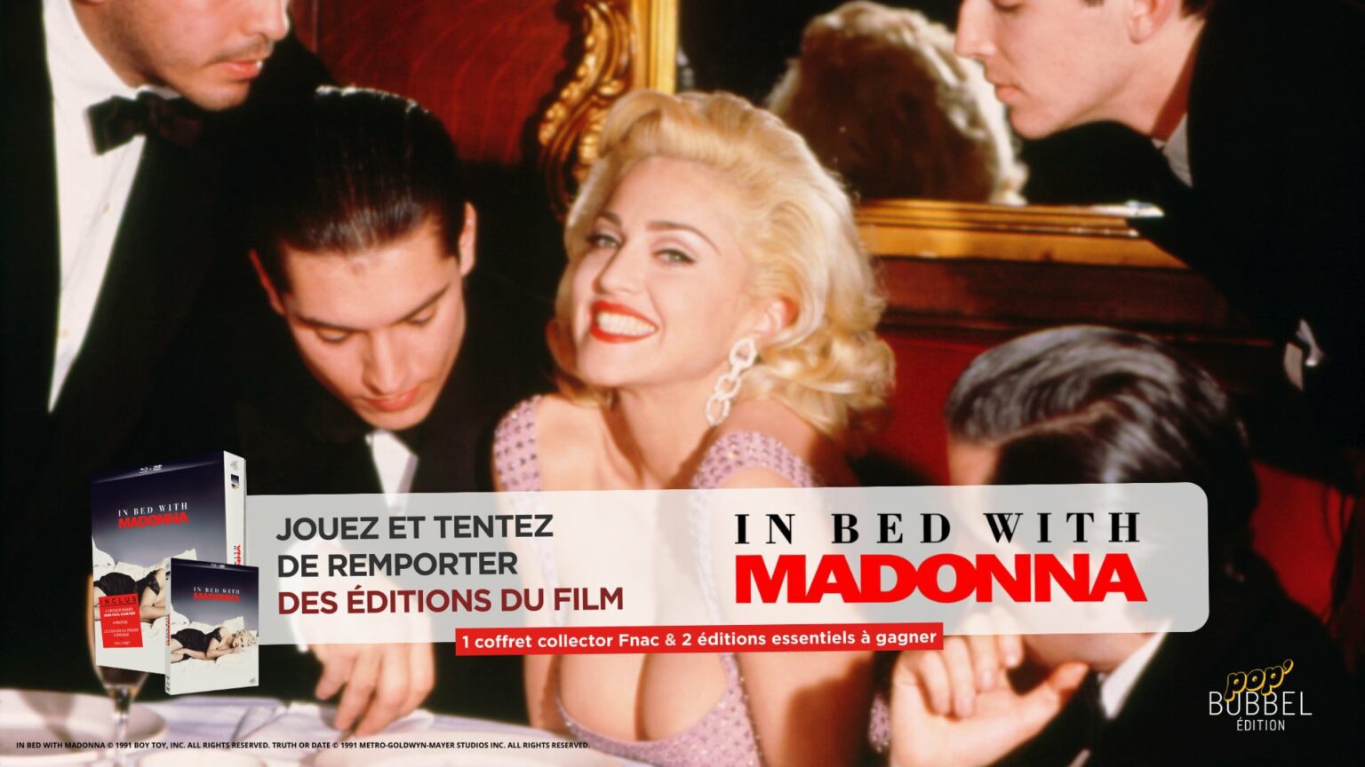Jeu-concours : In bed with Madonna de Alek Keshishian | 1 édition collector et 2 éditions ...